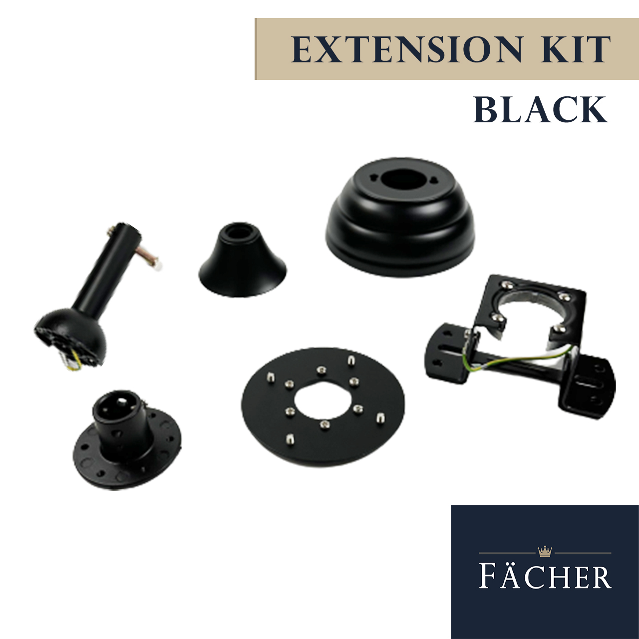 Ceiling Fan Extension Kit | Shelly Lighting
