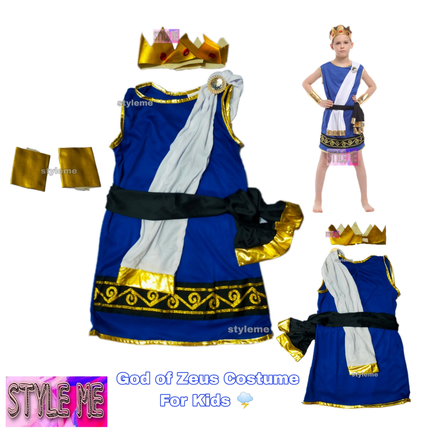 Greek Mythology Zeus Costume