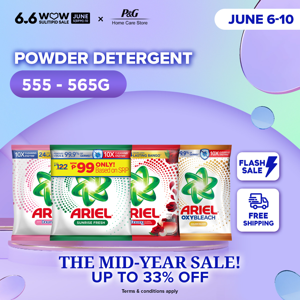 Shop Ariel Detergent Twin Sachets with great discounts and prices ...