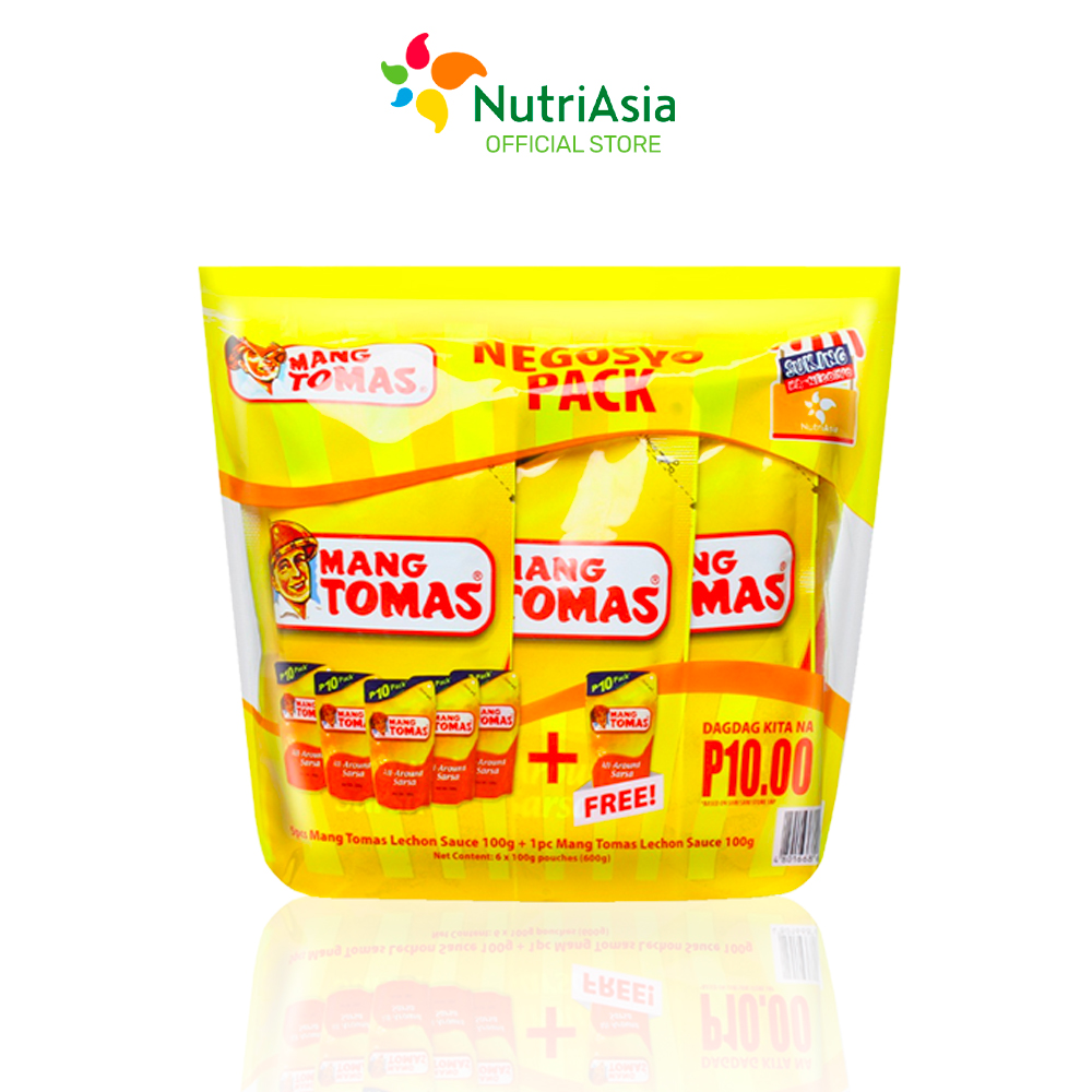 Mang Tomas Lechon Sauce 100g 5+1 Suking Kanegosyo Pack