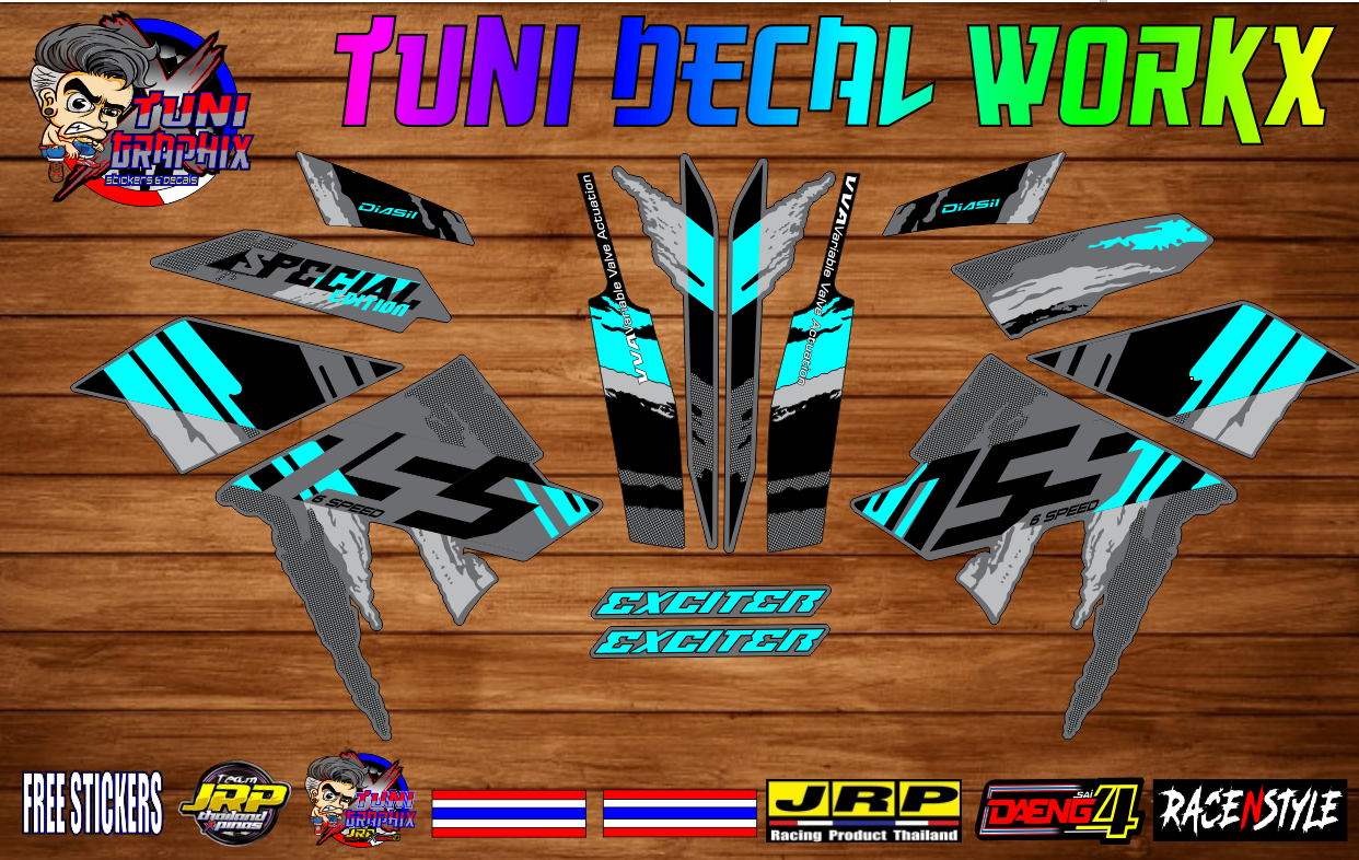 Shop Exciter Decals For Sniper 155 with great discounts and prices ...