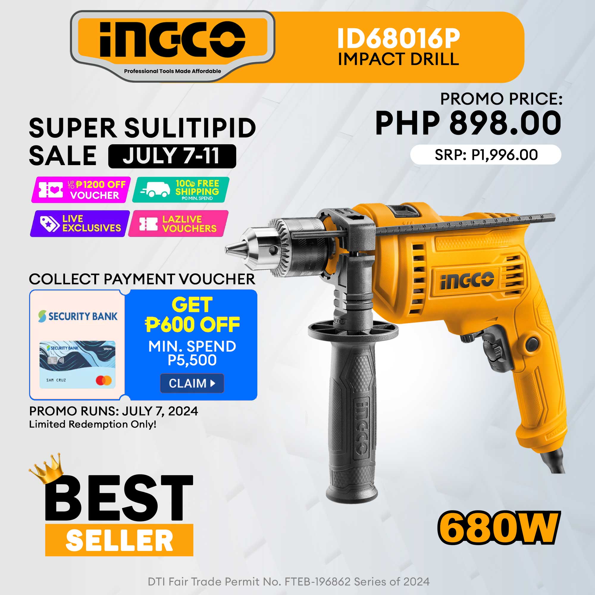 Buy Ingco L Square online | Lazada.com.ph