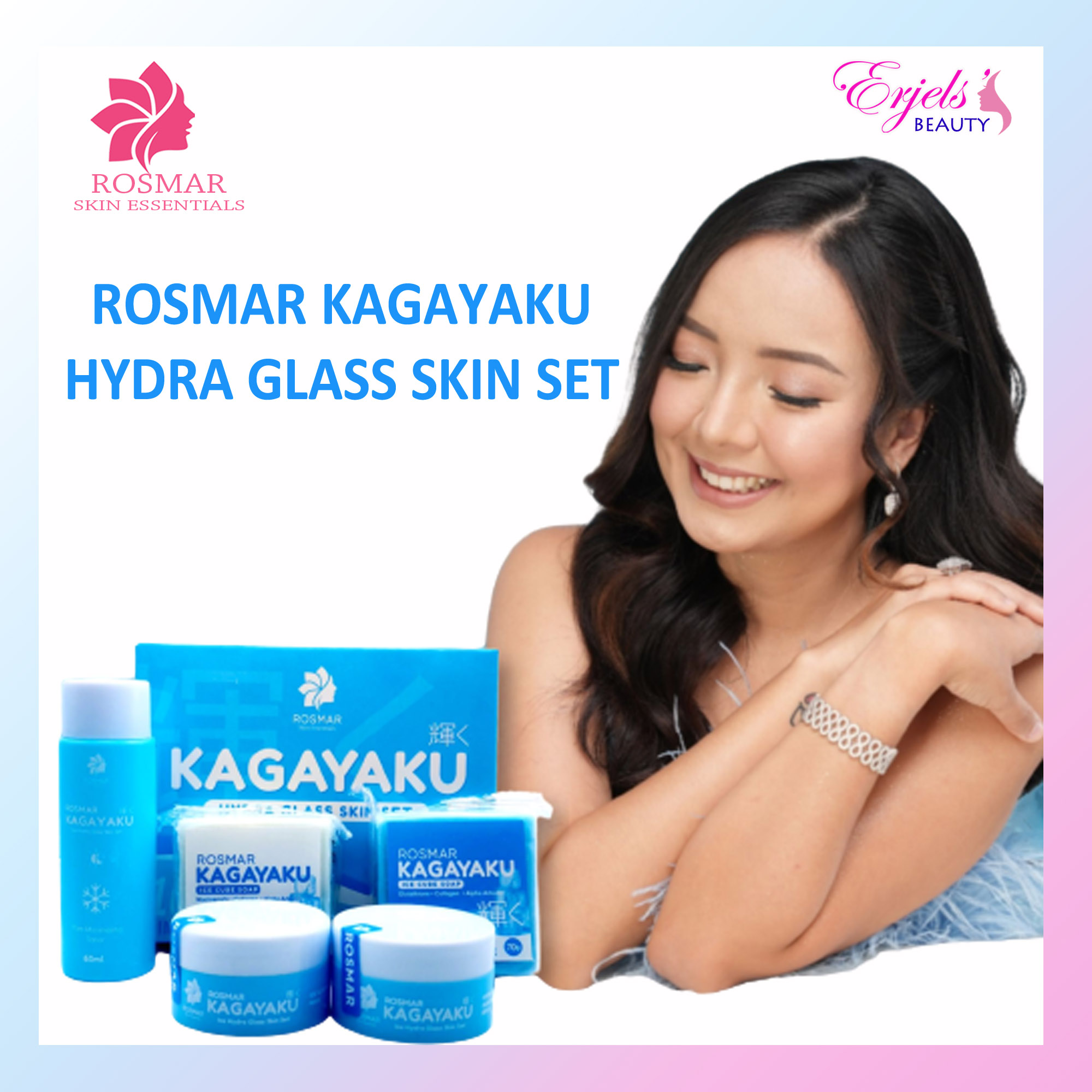 ROSMAR Kagayaku HYDRA GLASS Skin Set