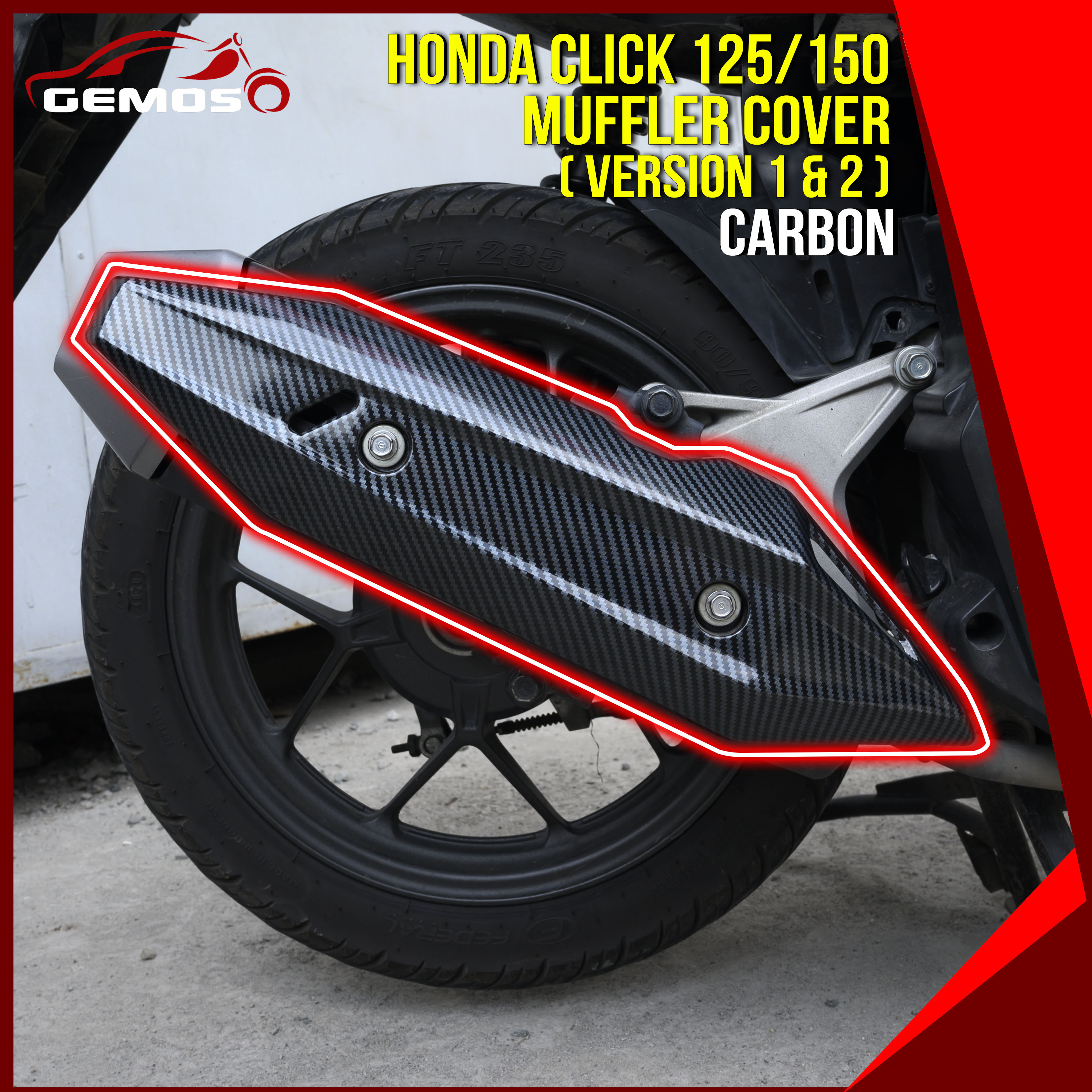 Shop Honda Click V1 Heatguard online | Lazada.com.ph