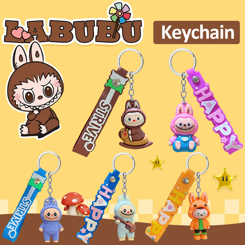 Shop Popmart Labubu Keychain Angel with great discounts and prices ...