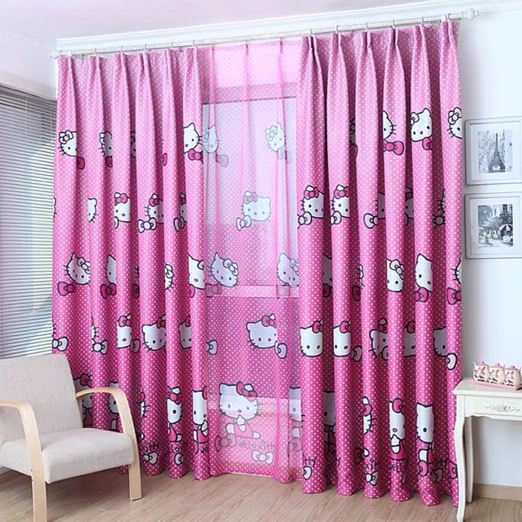 Hello Kitty Window Curtains