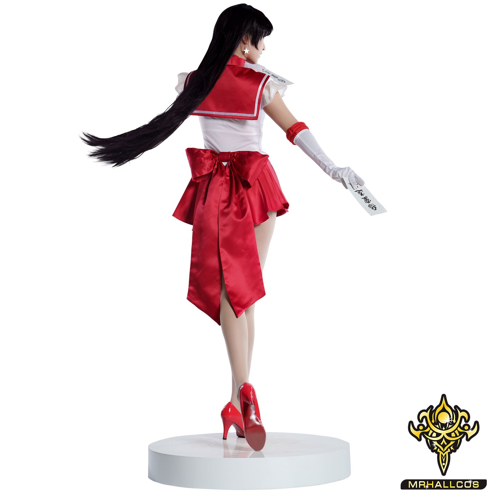 Sailor Moon SuperS Hino Rei Sailor Mars Cosplay Costume, 40% OFF