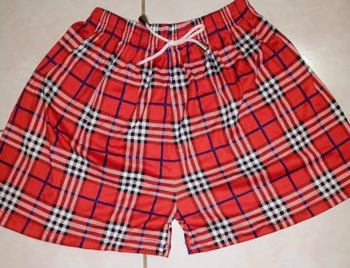 10pcs New Design SEMI PLUS SIZE Shorts for Women Woven checkered COTTON ...