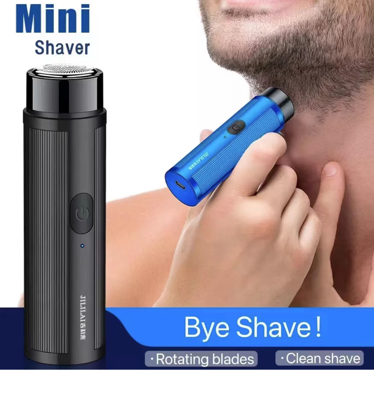 Electric Shaver Men's Portable Mini Shaver , The USB Rechargeable ...