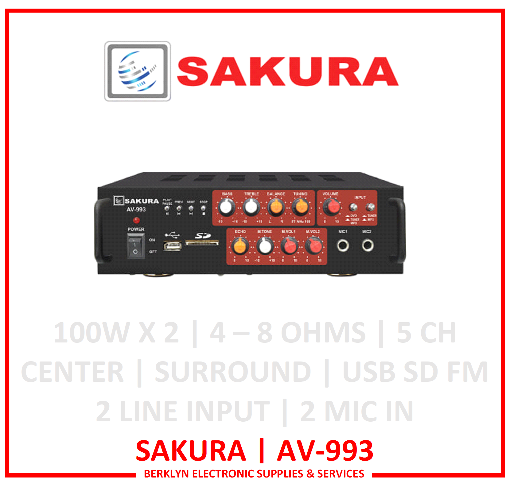 Buy Sakura 737 Amplifier Original devices online | Lazada.com.ph