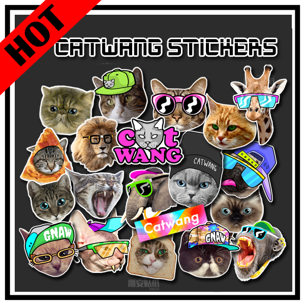 Catwang Stickers