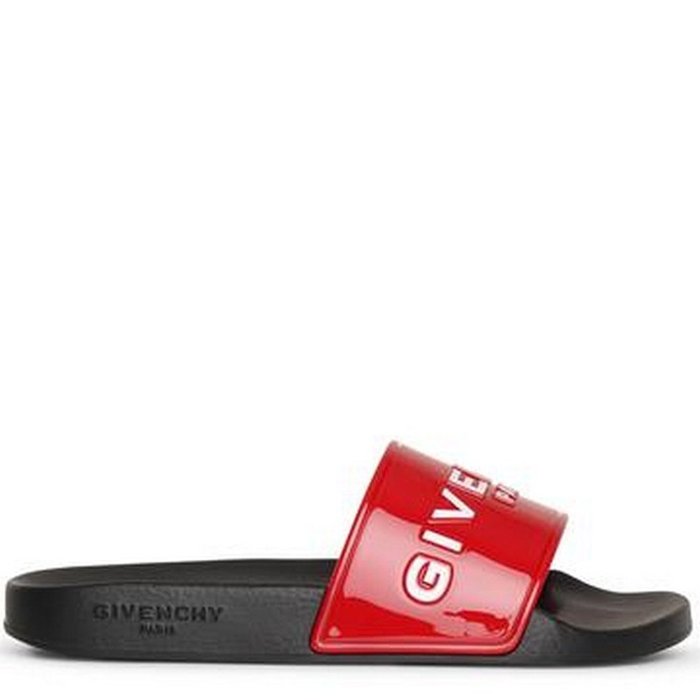 Givenchy Pink Logo Rubber Sliders Harvey Nichols | atelier-yuwa.ciao.jp