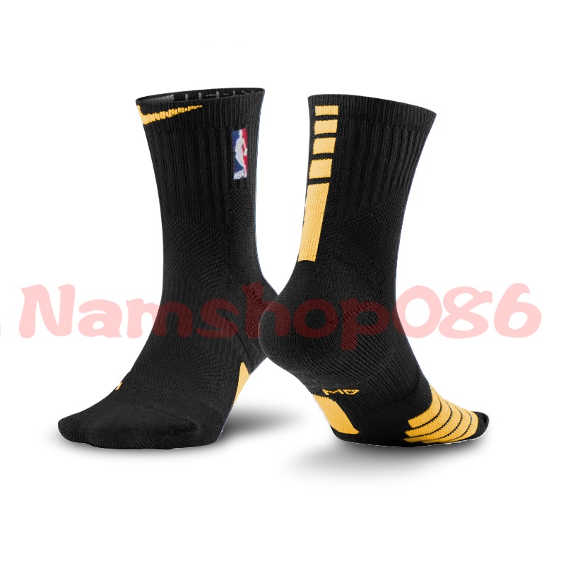 NIKE ELITE HIGH SOCKS X NBA CITY/GOLD EDITION, Men's Fashion, Watches ...