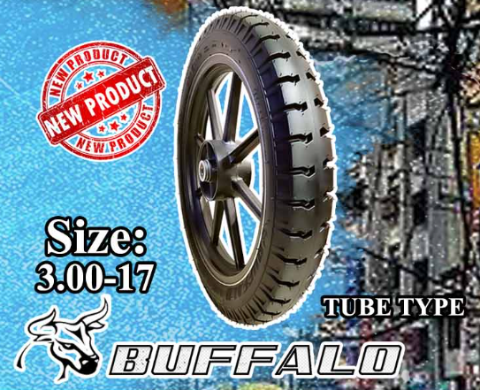 Ridebuy | MBP Star 300/17 6-ply Buffalo Motorcyle Tire