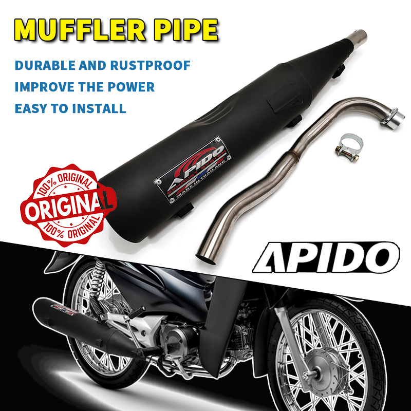 Shop Raider 150 Fi Exhaust Pipe online | Lazada.com.ph