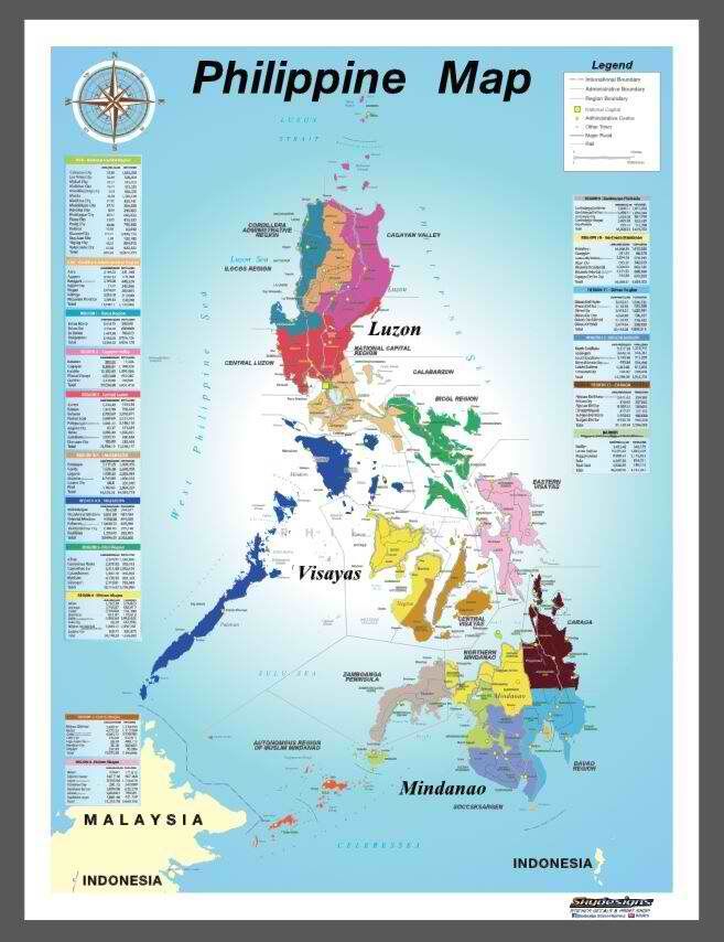 Big Map Of The Philippines