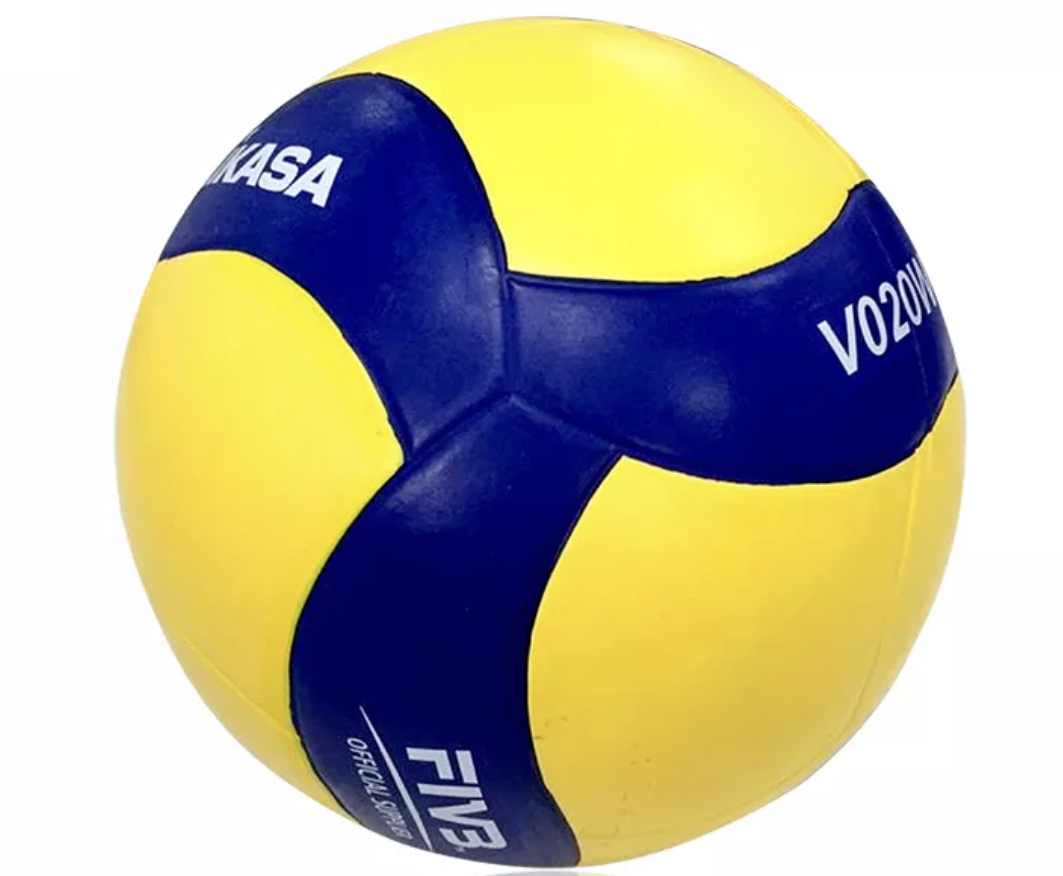 Wilson Volleyball Mikasa V2000 Volleyball Official Size Premium Rubber ...