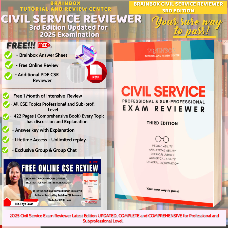 Shop 2025 Edition Cse Reviewer with great discounts and prices online ...