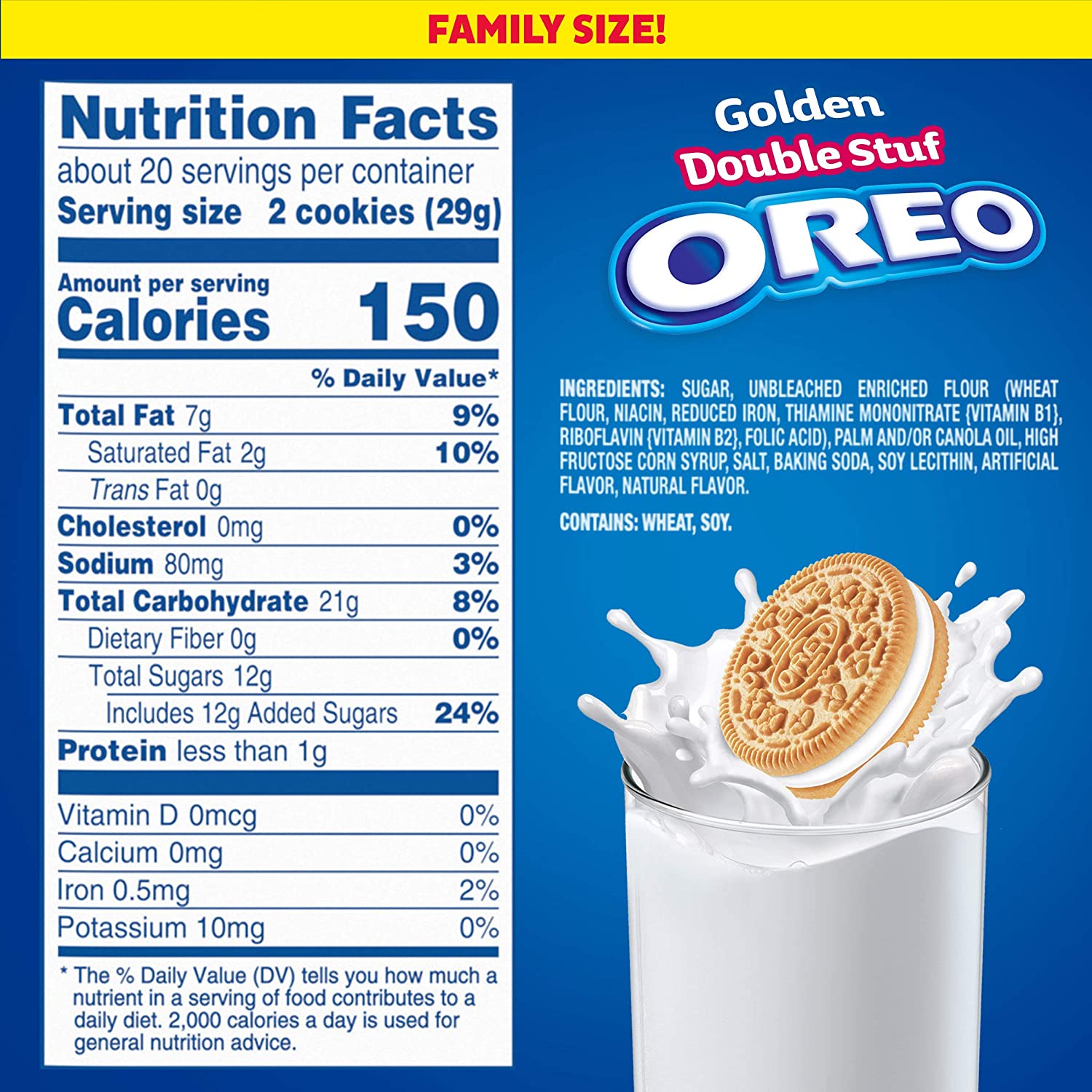 Double Stuffed Oreo Calories