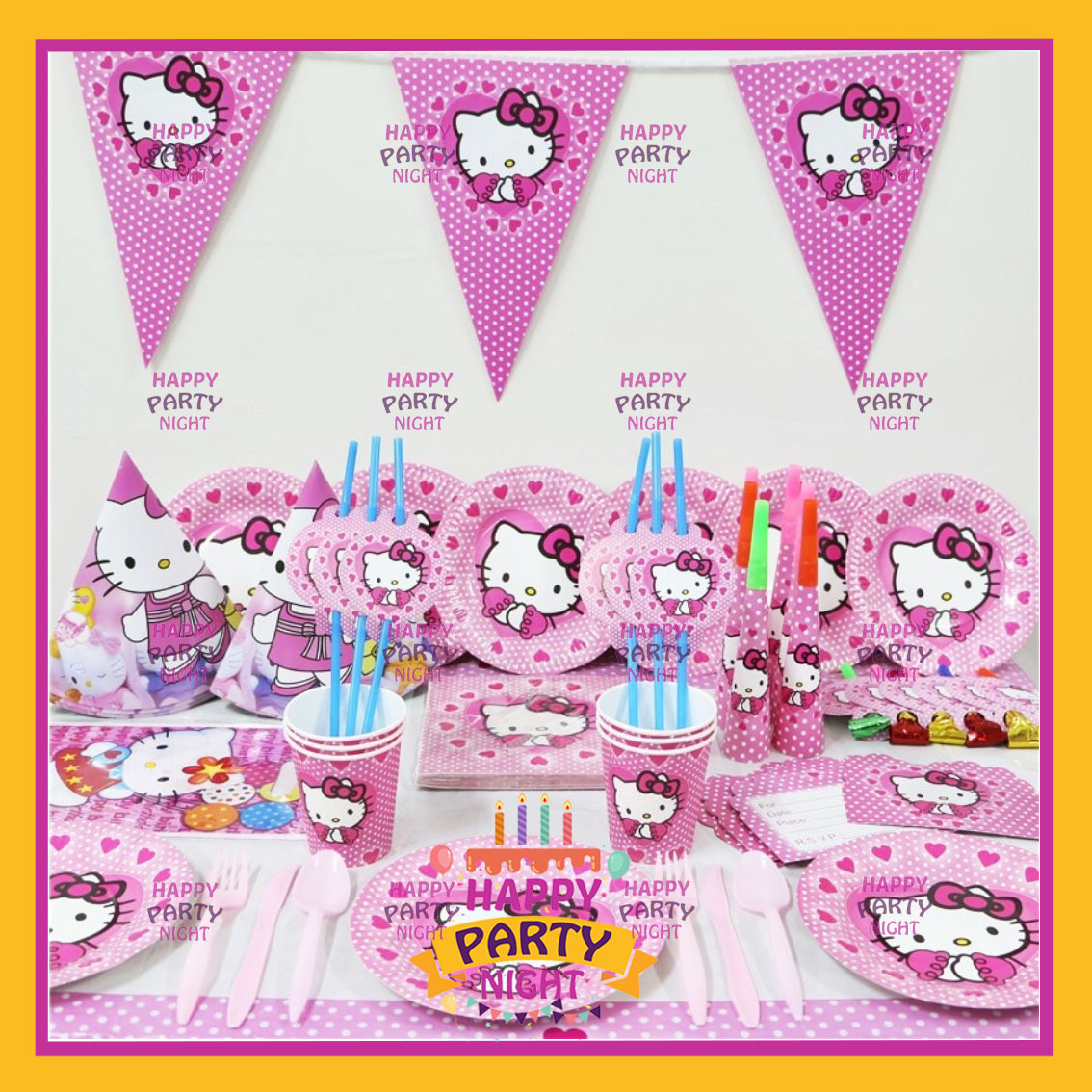 Hello Kitty Baby Shower Decoration Ideas