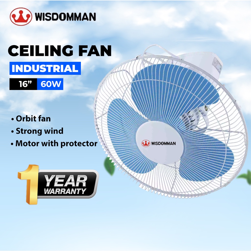 Orbit Green Ceiling Fan | Shelly Lighting