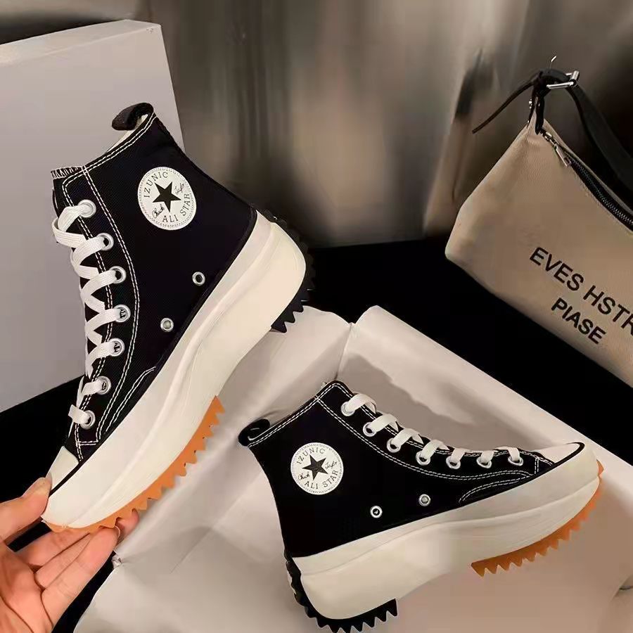 2022 New Convers co-branded high-top ice cream outsole canvas shoes#2208