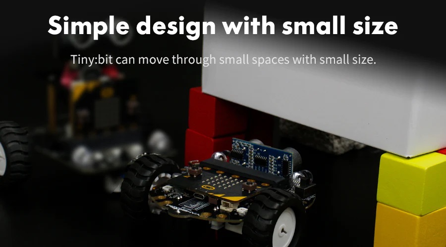 Yahboom Tiny:bit smart robot car compatible with Micro:bit V2/1.5 boa ...