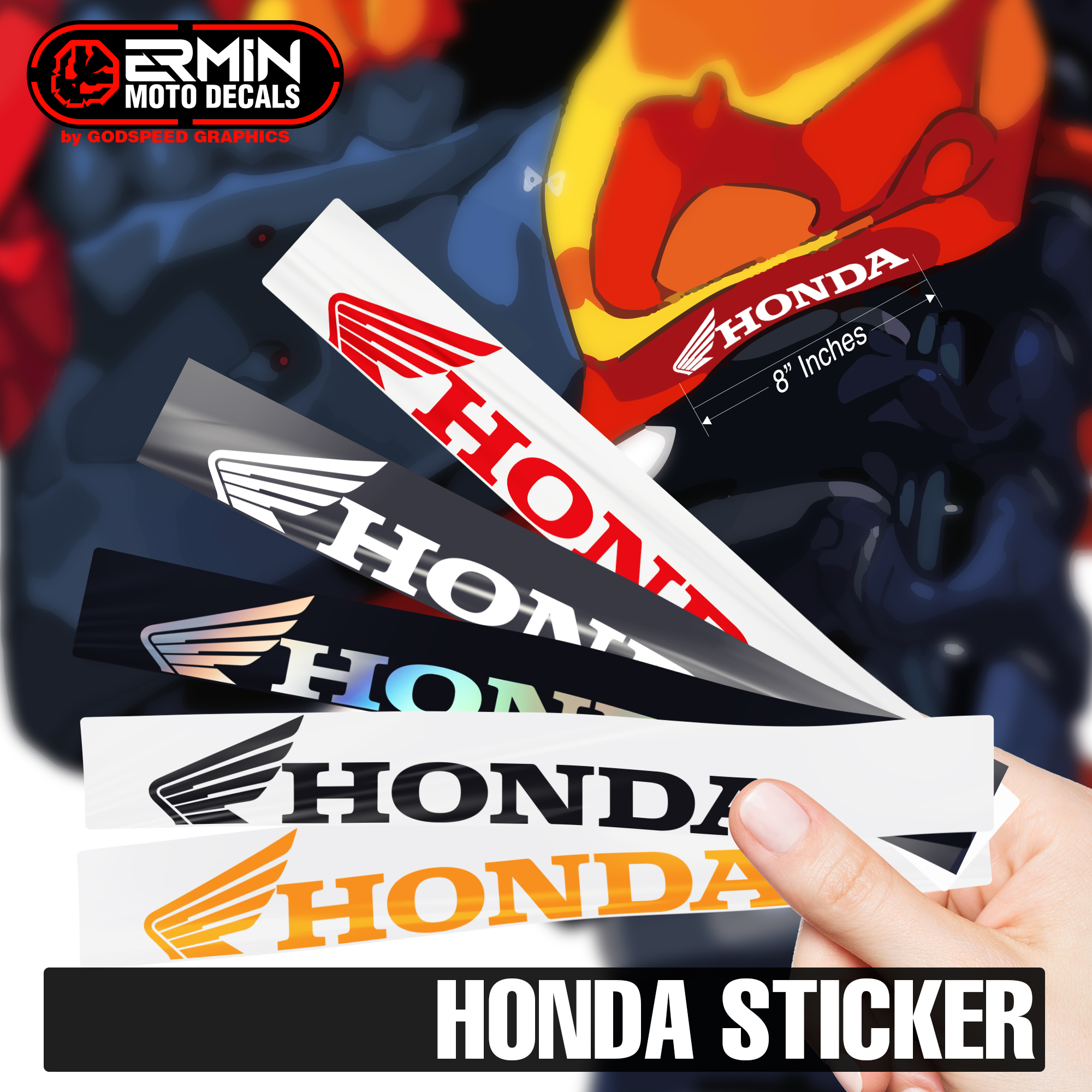 Shop Honda Rs 125 Sticker Design with great discounts and prices online ...