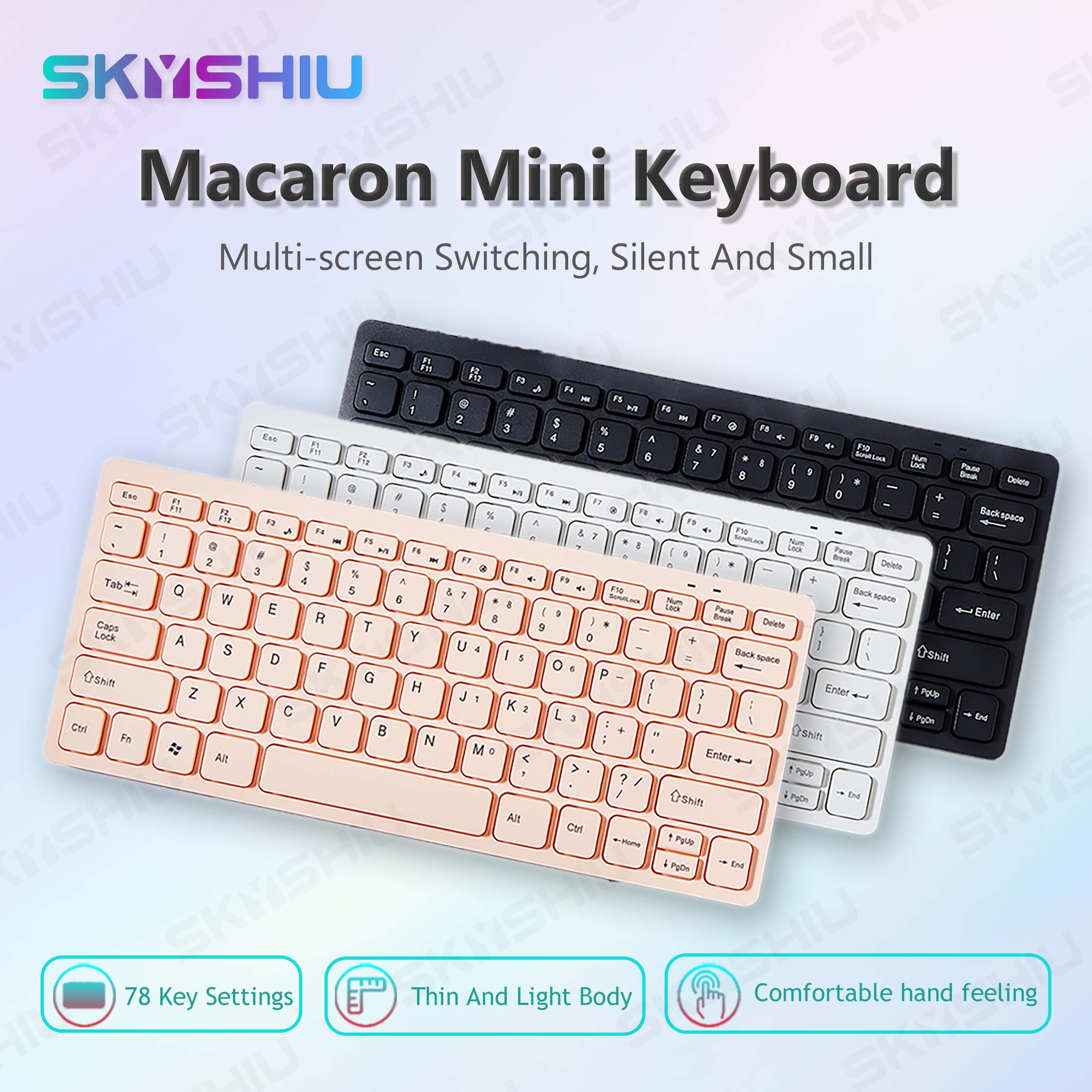 Shop 60 Wireless Mechanical Keyboard Bluetooth Dual Mode Hot Swappable ...