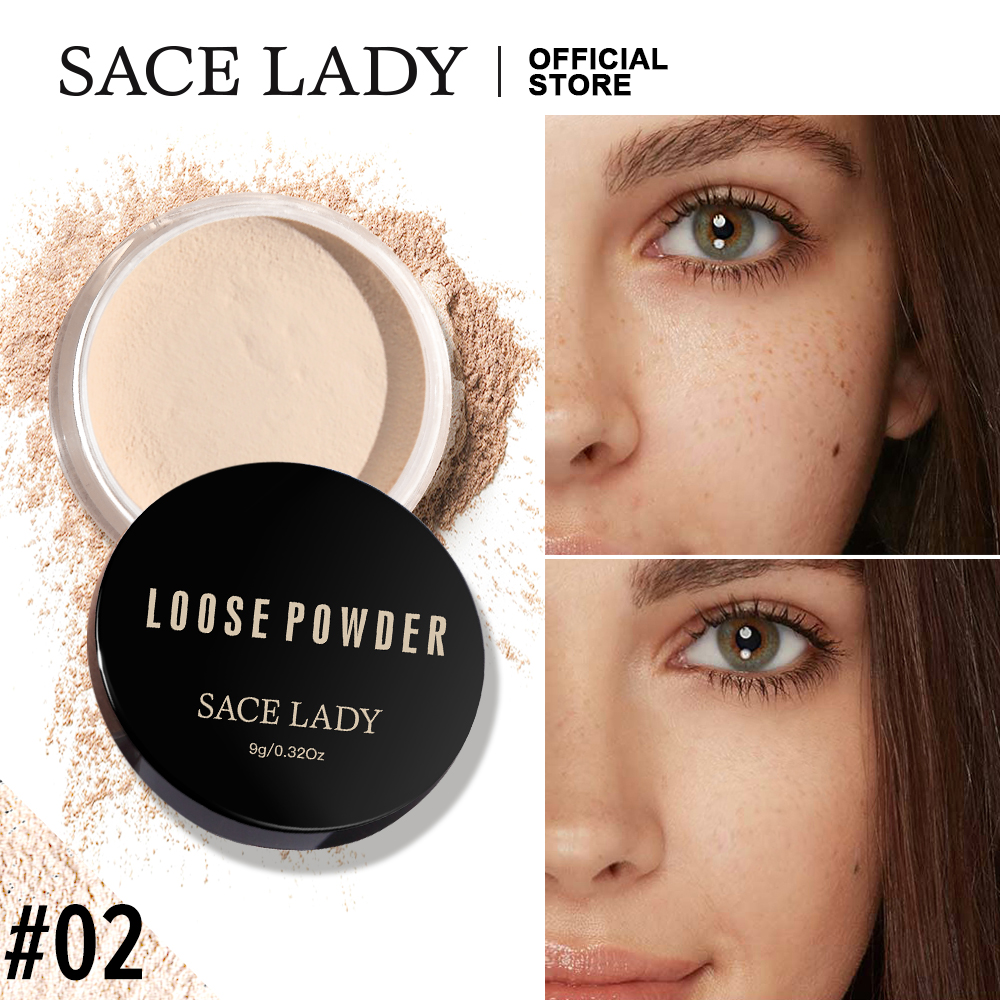 （Delivery in 3 days）SACE LADY Matte Finish Loose Powder For Oily Skin ...
