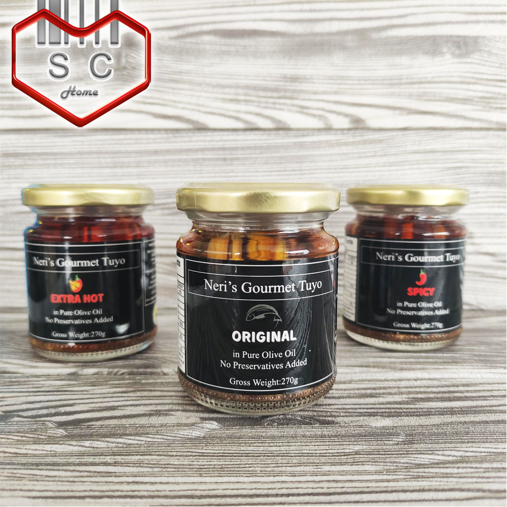 SC Neri's Gourmet Tuyo in Pure Olive Oil by Neri Miranda Ready to eat ...