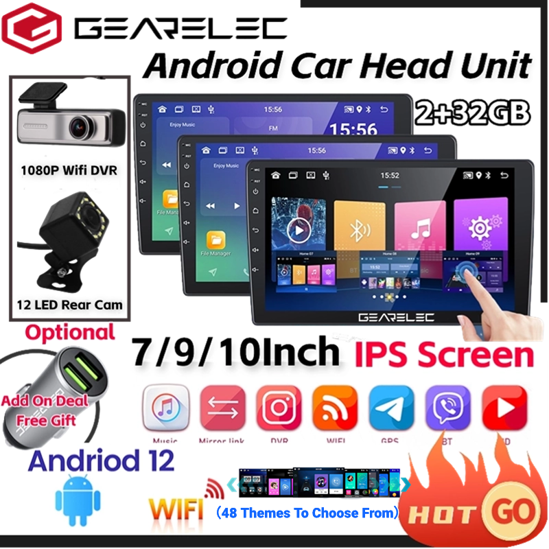 Shop Honda City Gm6 Head Unit With Dashcam with great discounts and ...