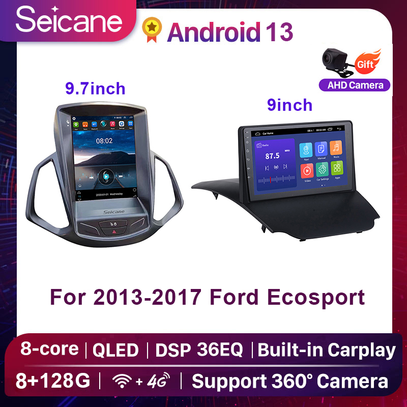 Seicane Tesla Style 9.7 inch QLED Touchscreen Android 12.0 Car Audio ...