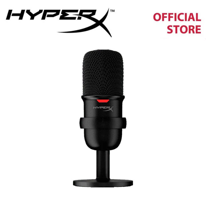HyperX SoloCast Wired Cardioid USB Condenser Gaming Microphone 4P5P8AA ...