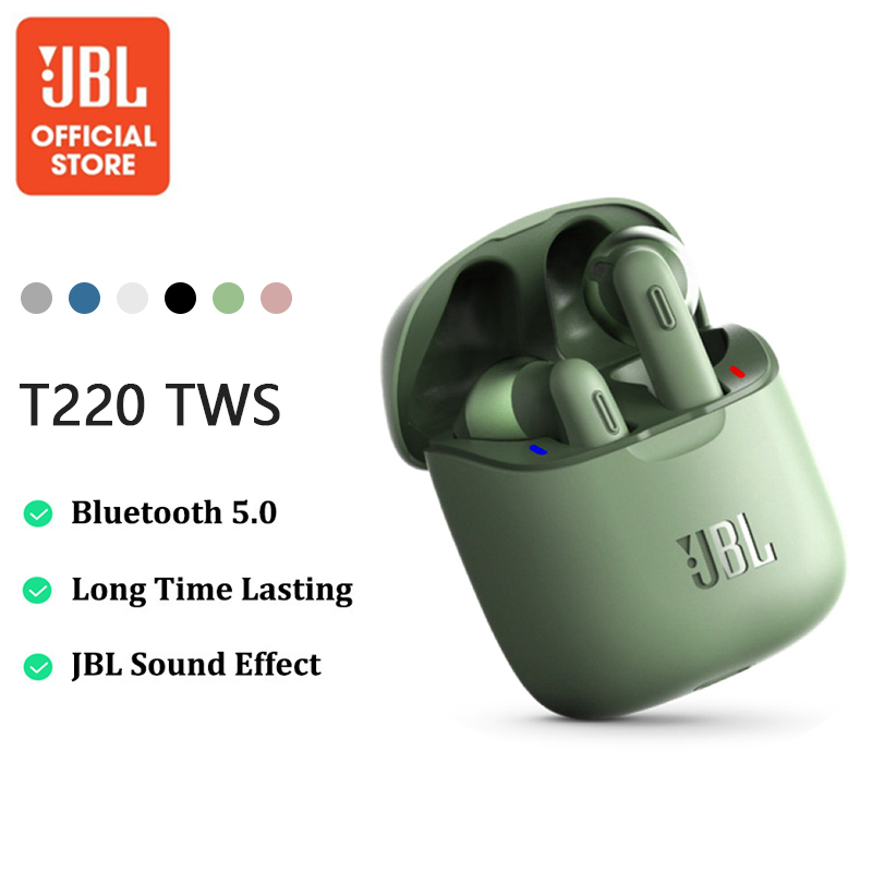 [Original Import] JBL T220 TWS / T225 TWS True Wireless Bluetooth Earbuds In-ear Stereo Headset ...