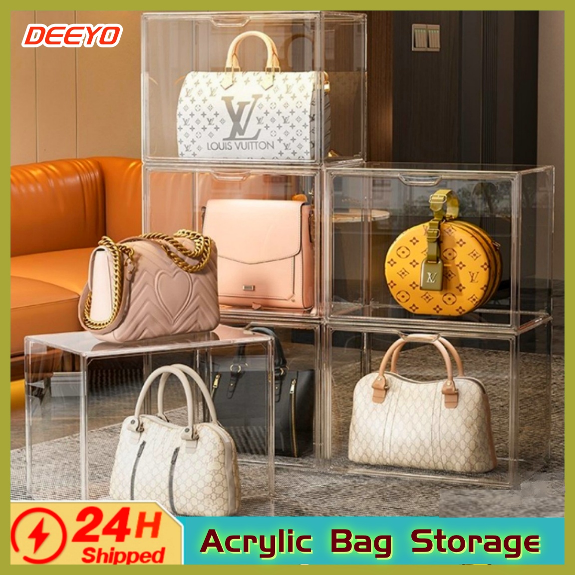 Buy Acrylic Display Cabinet For Bags online | Lazada.com.ph