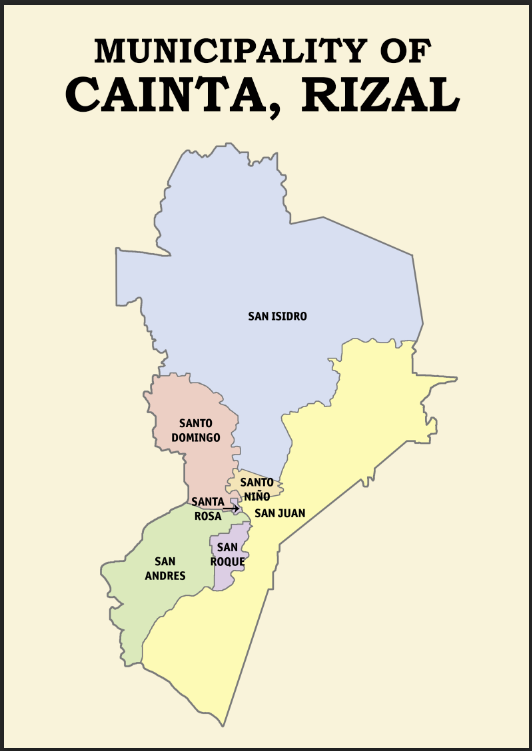 Calabria Foundation Taytay Rizal Map