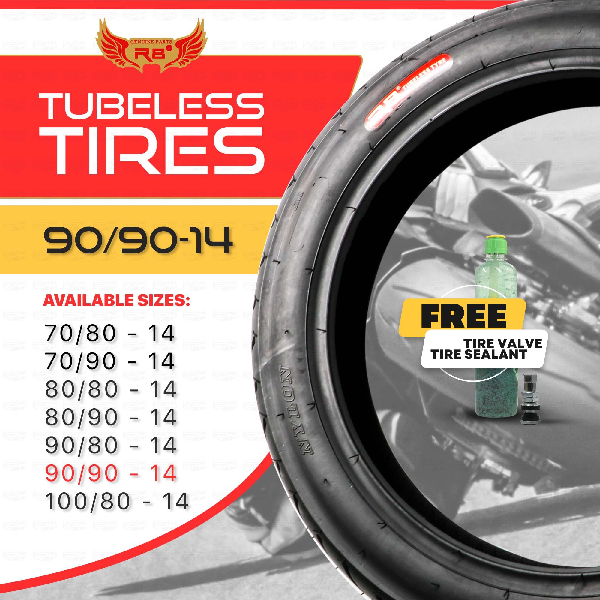 Shop 110 90 10 Tubeless Tire online | Lazada.com.ph