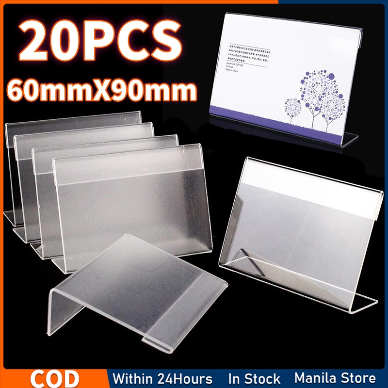 Shop Food Label Stand Acrylic online | Lazada.com.ph