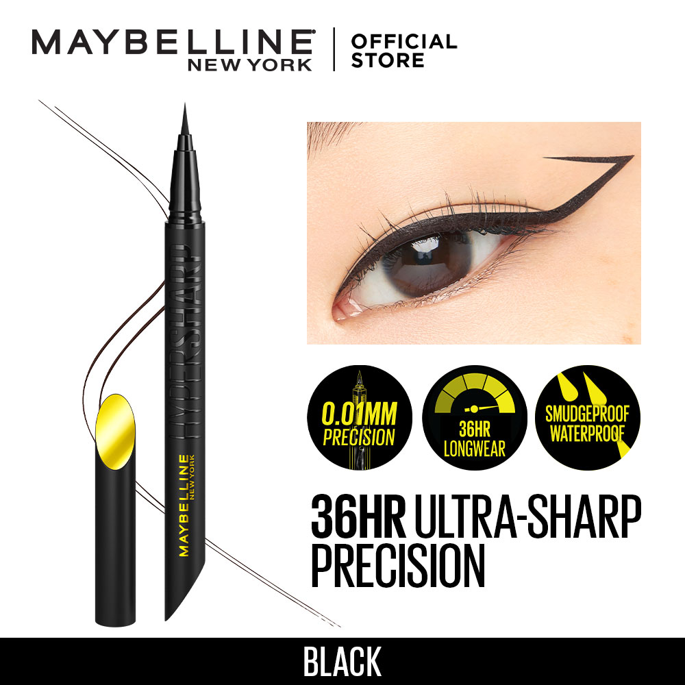 Hypersharp Liquid Pen Eyeliner - Black [Ultra-Precise, Long-lasting] By ...