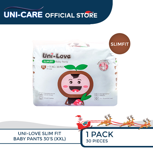 UniLove Slim Fit Baby Pants 30's (XX-Large) Pack of 1
