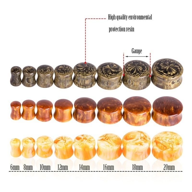 Ear Stretching Size Chart