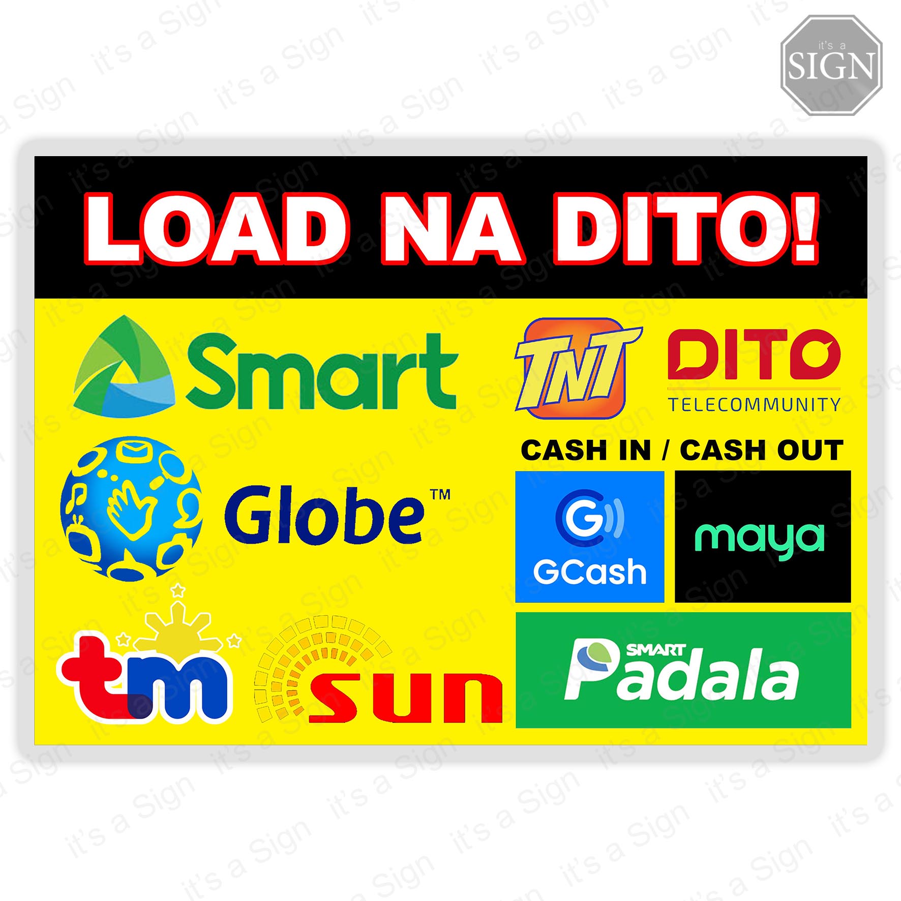 Shop Load Na Dito Signage with great discounts and prices online - Oct ...