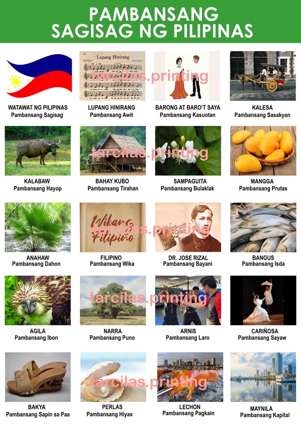 Its All About The Philippines Mga Pambansang Sagisag Ng Pambansang