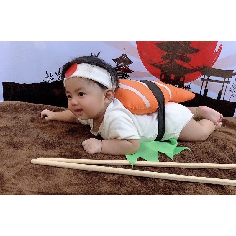 Asian Baby Sushi Costume