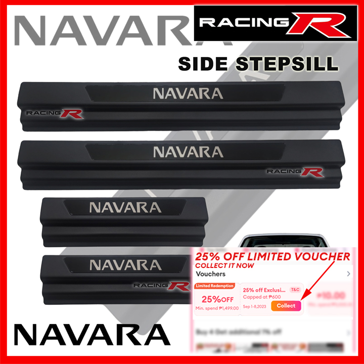 Shop Nissan Navara Step Board End Cap online | Lazada.com.ph