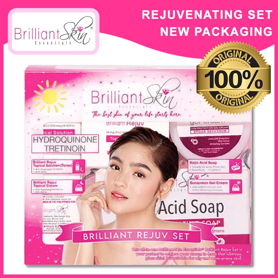 Brilliant rejuvenating set original brilliant skin whitening set ...