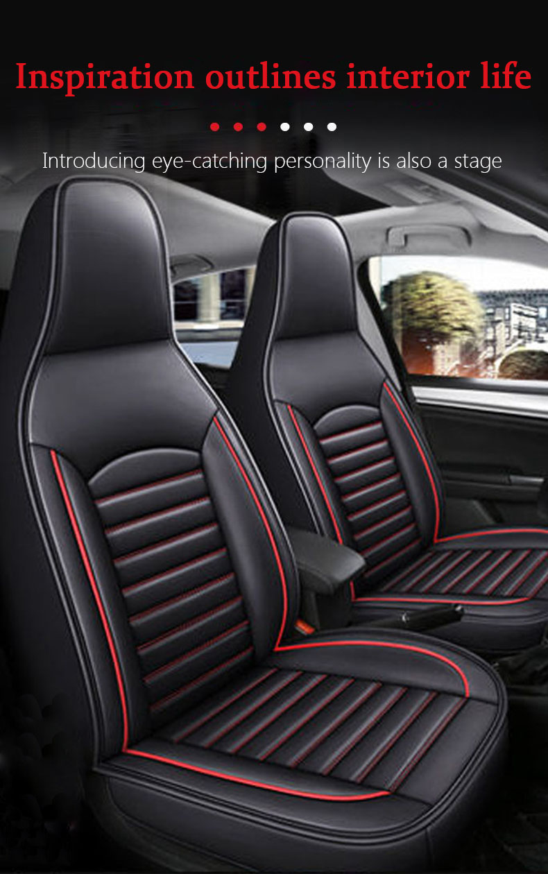 Leather seat cover for wigo store