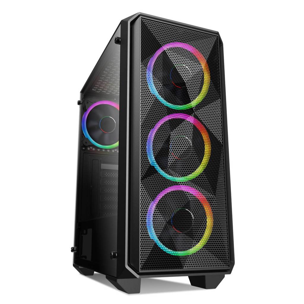 Netcodex.ph: Trendsonic Megatron ME19-A Mesh Tempered Glass Side Black ...