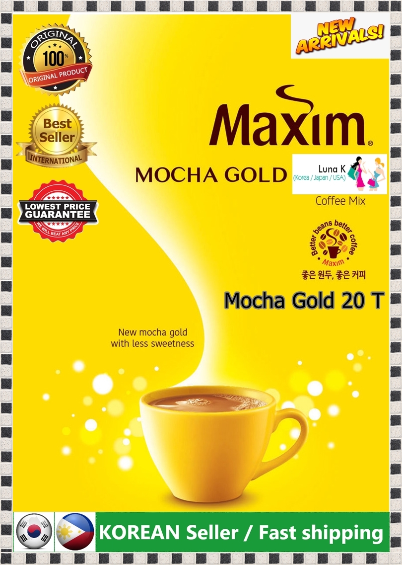 Maxim Mocha Gold Coffee Mix ORIGINAL FROM KOREA💥 HALAL 1 STICKS